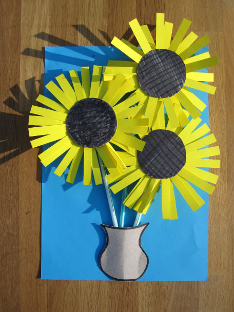 Art Ideas Blog Seven: How to make Vincent van Gogh Sunflowers ...